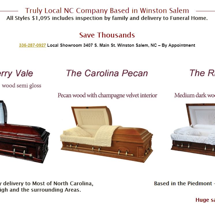 Caskets Information - Carolina Quality Caskets